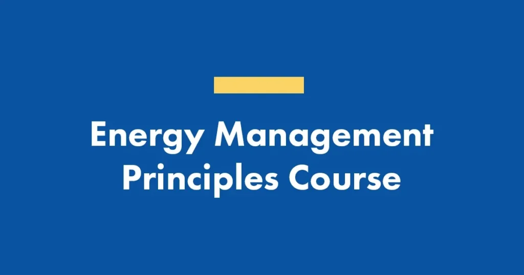 Master Energy Management Principles at Sundance College
